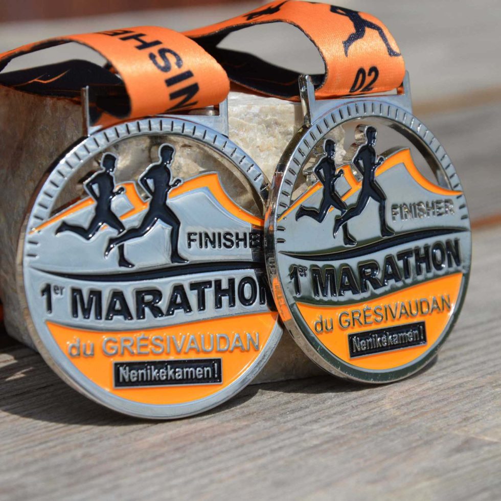 Médaille Finisher, personnalisée