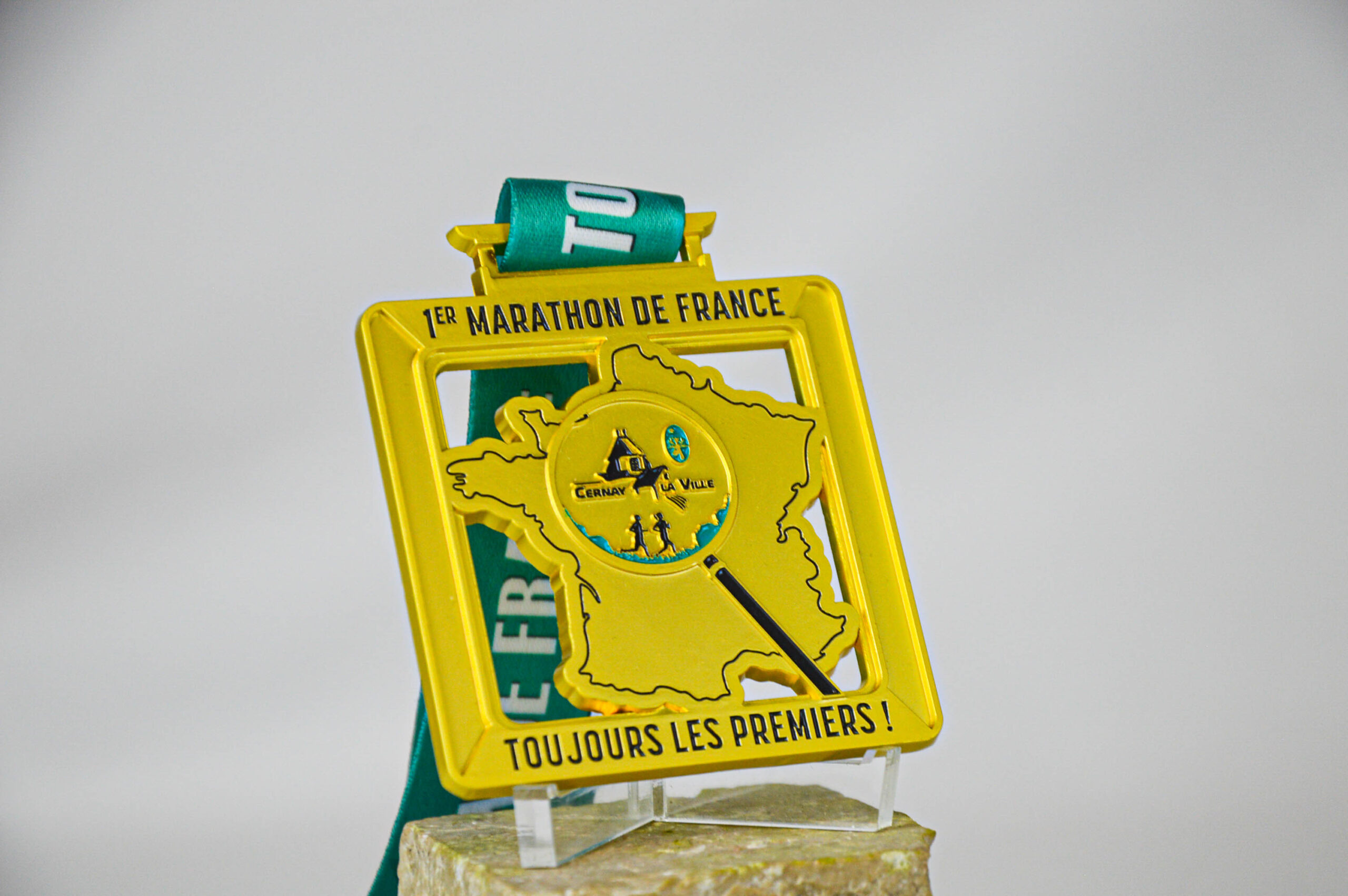 Médaille 1er Marathon de France 2025