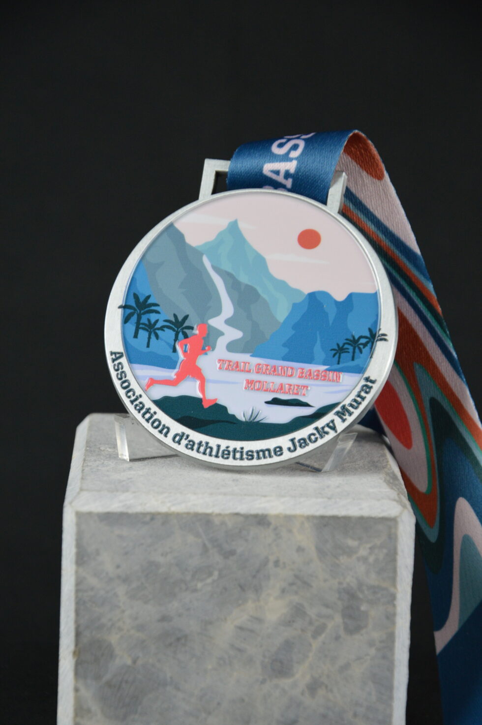 Médaille Finisher Trail Grand Bassin